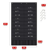 Uptyia Wall File Organizer, Letter Mount Storage, Hanging Mail & Paper ...