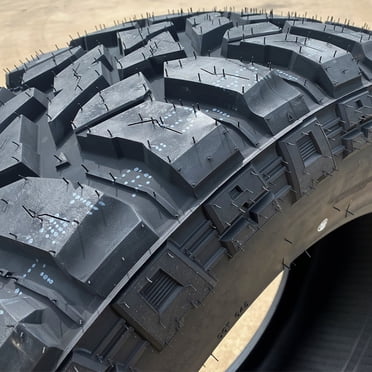 Crosswind All-Season Mud Terrain Tire, M/T LT 37X13.50R24 Load E 10 Ply ...