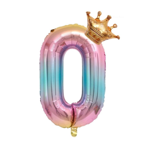 32 Inch Birthday Balloons Number Foil Balloons Kids 1st Birthday Party ...