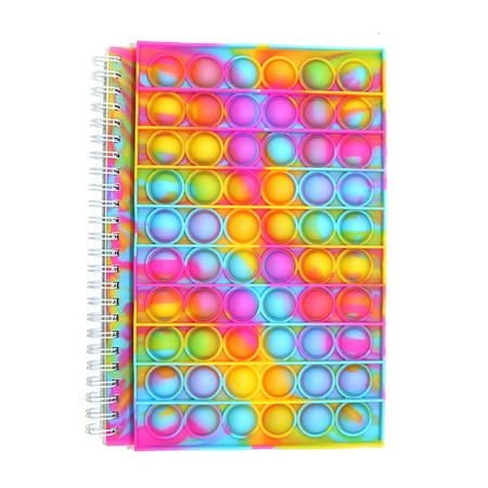 Notebook A5 A6 Pop Notepad Popper Fidget Toy Push It Poppet School ...