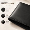 Men's Classic Genuine Black Leather Wallet - Walmart.com