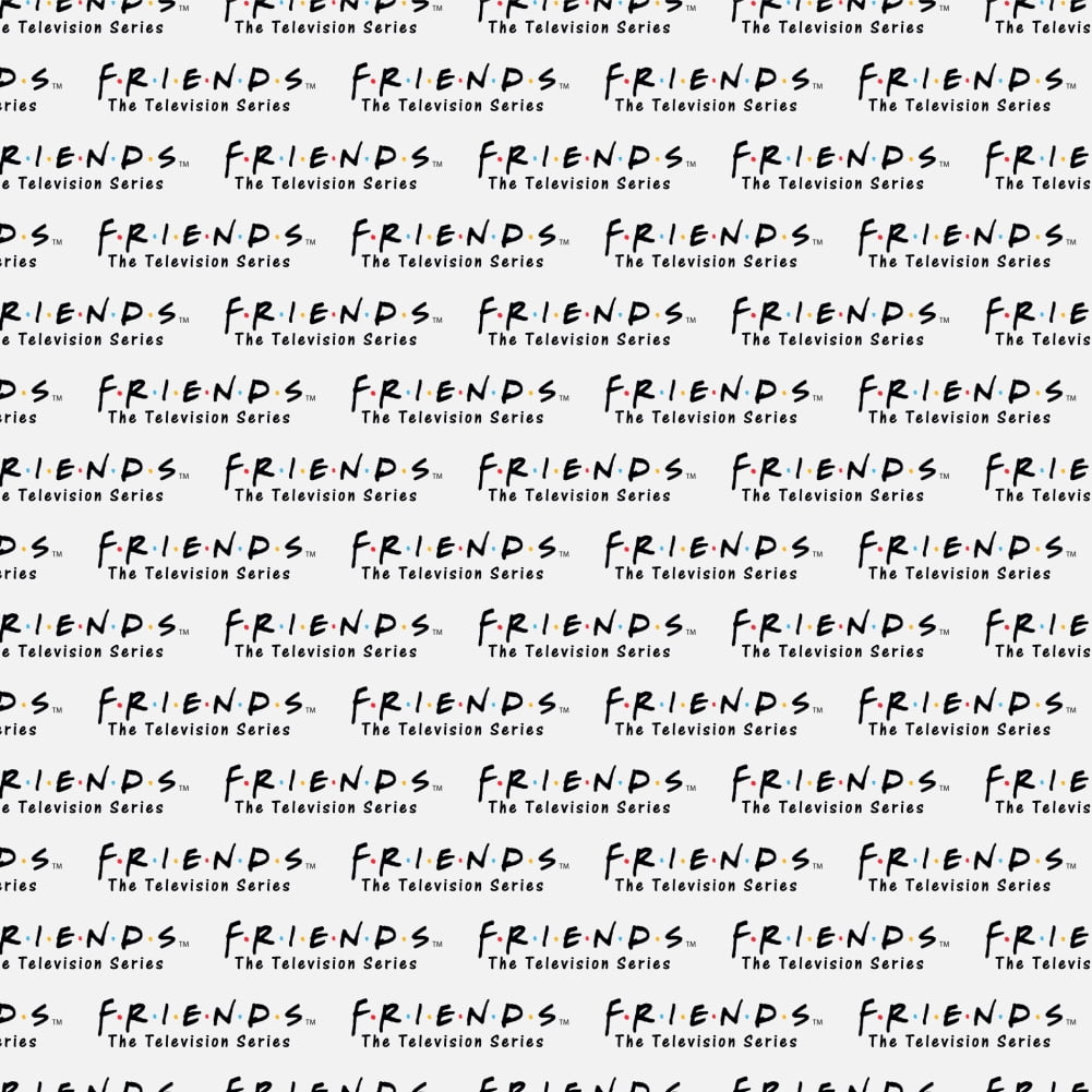 Friends Logo Premium Roll Gift Wrap Wrapping Paper - Walmart.com