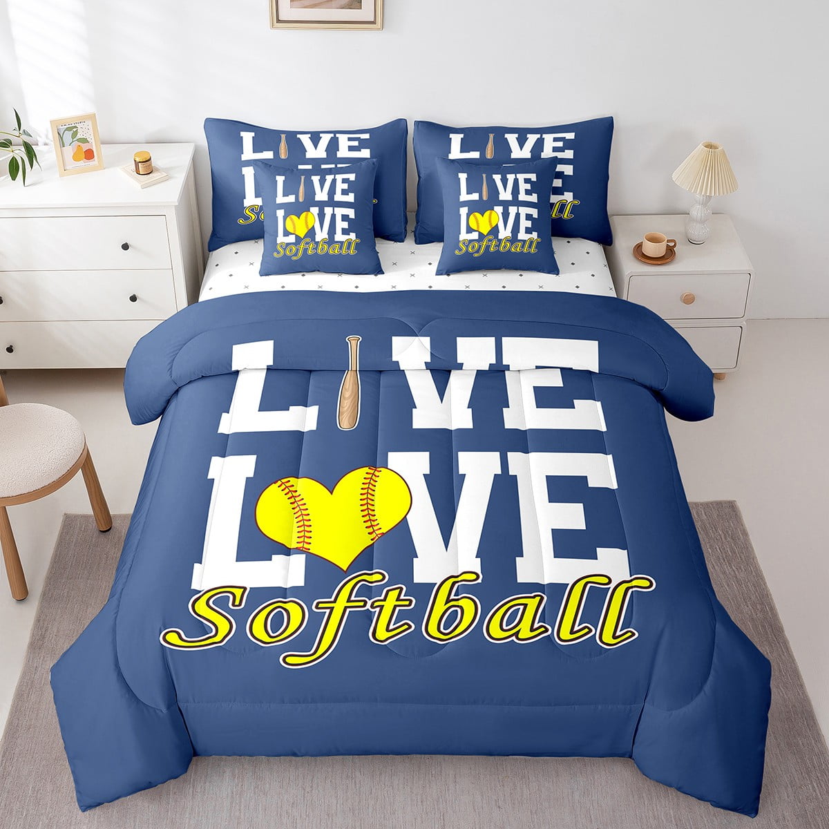 Click here for Erosebridal Sport Softball Bedding Sets Twin Size... prices