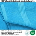 Aqua 2 Bath Sheets 35x70 Inch Extra Large Cotton Towels for Bath and ...