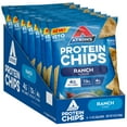 Atkins Ranch Flavored Protein Chips, Keto Friendly, Baked, 8 Count ...