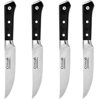 Cutco 1864C Stainless Steel 4 Table Knives With Storage Tray, Classic ...