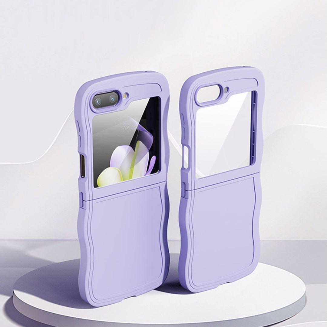 Frusde Compatible with Samsung Galaxy Z Flip 5 Case with Screen ...