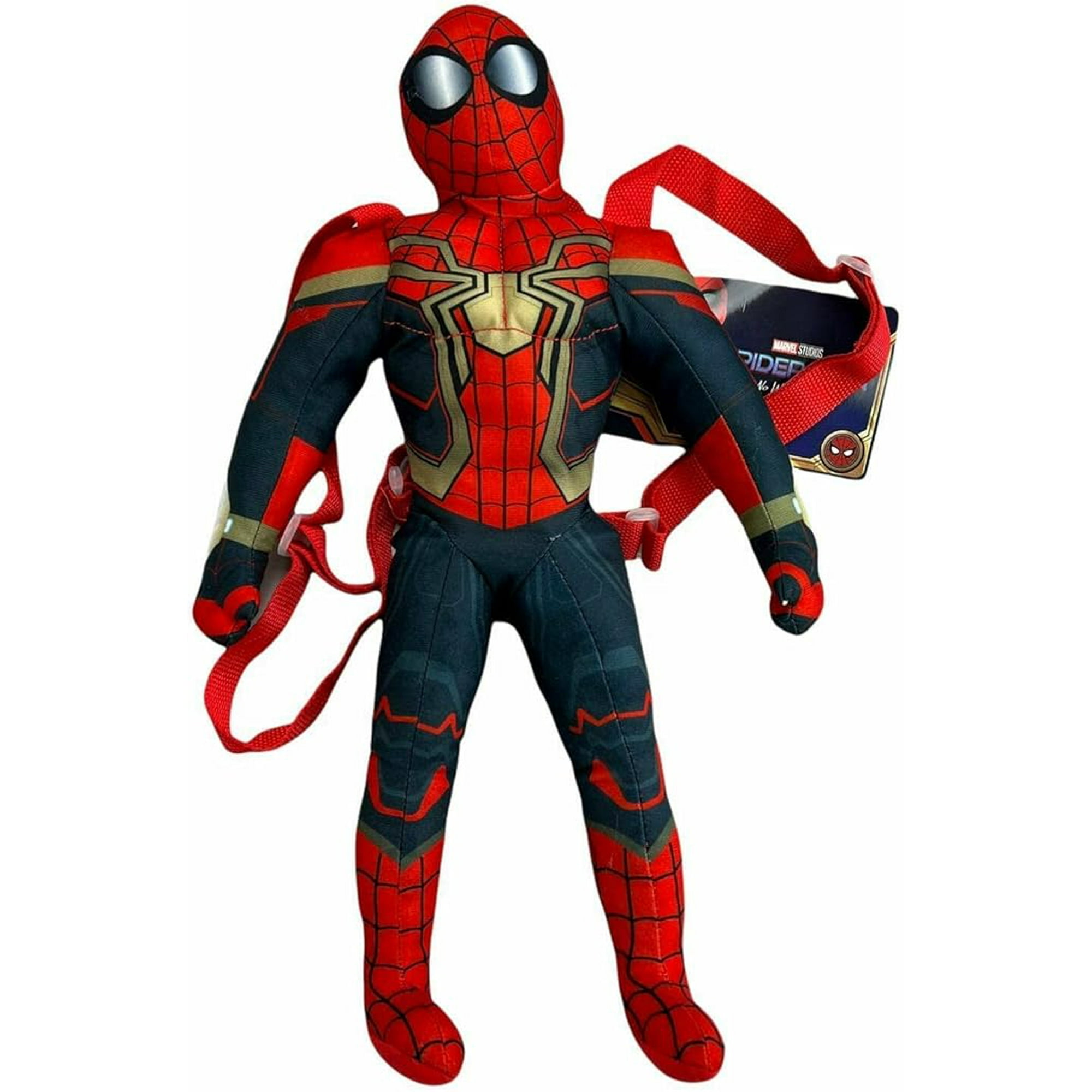 Marvel Fastforward Spider-Man 18 Plush Backpack - No Way Home Movie Design For Kids