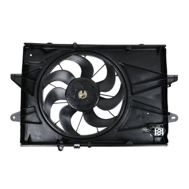 Four Seasons Dual Radiator and Condenser Fan Assembly P/N:76034 Fits ...