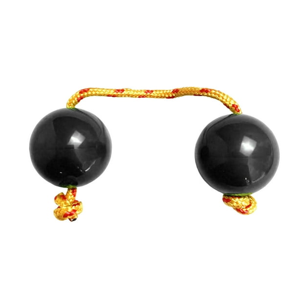 Wharick 1 Pair Rhythmic Sand Balls Reusable ABS Fingertip Drum Balls ...