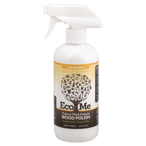 Eco Me - Wood Polish Lemon Fresh 16 oz - Walmart.com