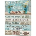 Sea turtles Bathroom Decor Wall Art, Bathroom Rules Wall Decor, Rustic ...