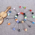 DESIGNICE 20Pcs Disposable Tongue Ring,Colorful Women Tongue Ring Bar ...