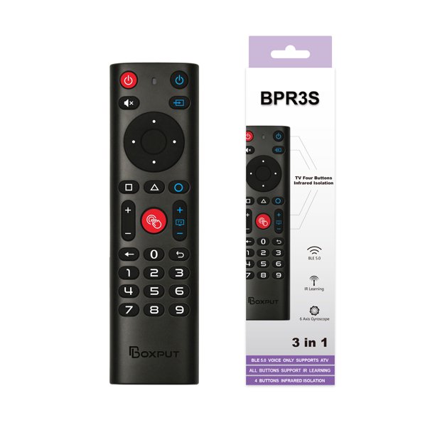 BPR3S Air Mouse Remote Control Voice Control with 6 Axis Gyroscope ...