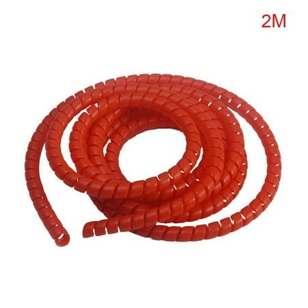 8mm Line Organizer Pipe Protection Spiral Winding Cable Wire Cover Tube ...