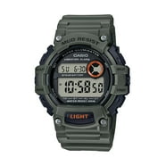 Casio Men's Digital World Time Watch, Green - Walmart.com