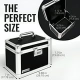 Vaultz Combination Lockable Storage Box, Black, Medium Density ...