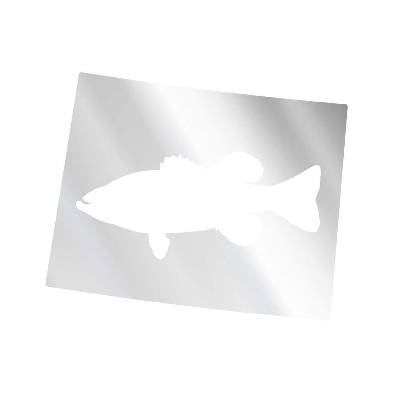 Wyoming Bass Sticker Decal Die Cut - Self Adhesive Vinyl - Weatherproof ...