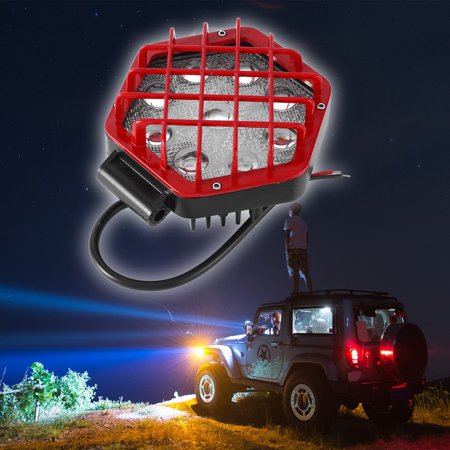 27W High Brightness LED Headlight Hexagon Shape LED Working Light with ...