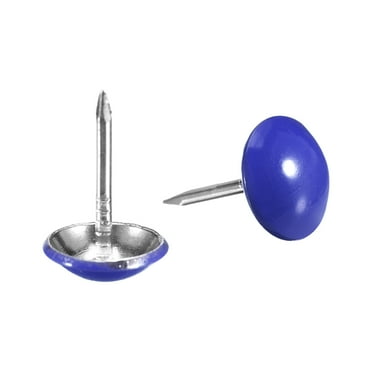 Uxcell 40Pack 11mmx17mm Round Head Decorative Upholstery Tacks ...