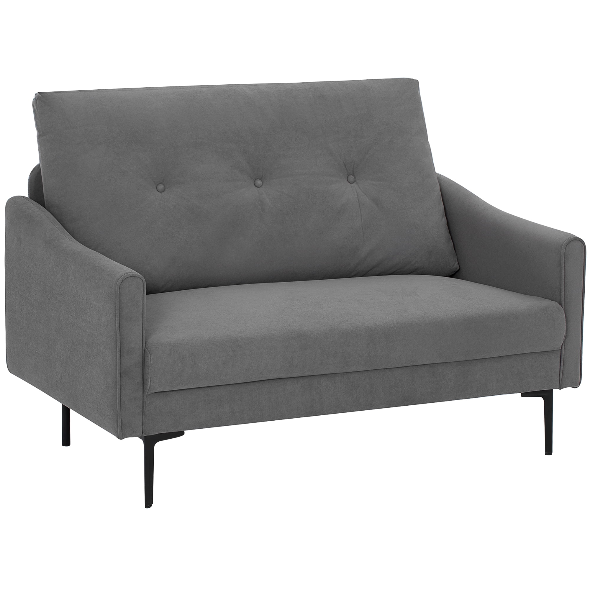 Click here for Homcom 2 Seater Sofa  Upholstered Loveseat With Bu... prices