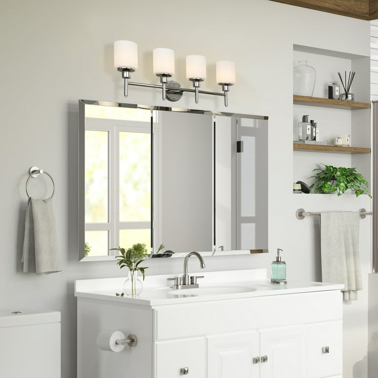Transitional Bathroom Lighting Chrome Vanity