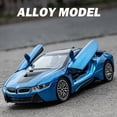 CHUNYAN 1:32 Scale BMW I8 Alloy Sports Model Miniature Car Toy Diecast ...