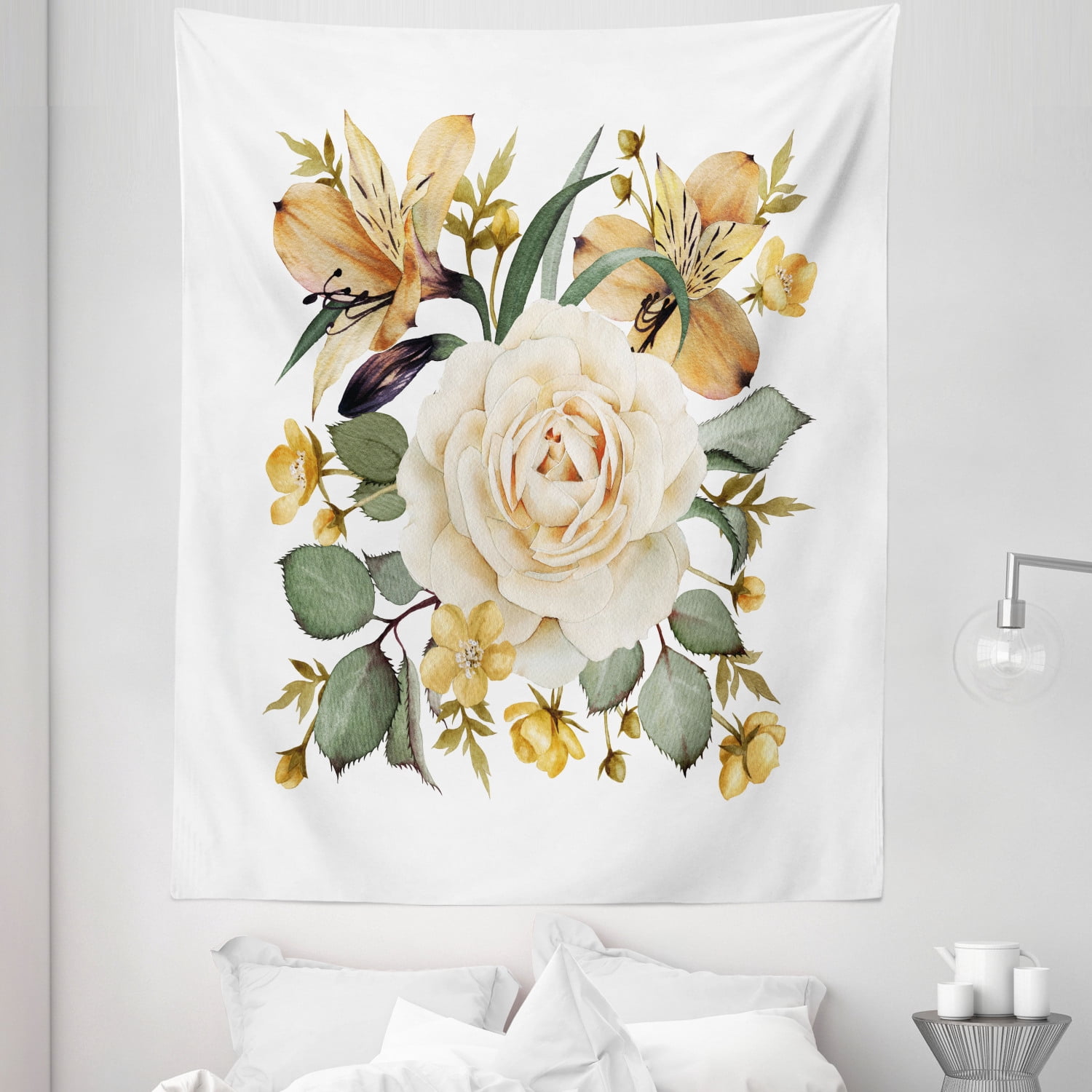 Rose Tapestry, Romantic Floral Arrangement Bridal Bouquet Corsage ...