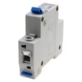 1 Pole 230/400V Low-Voltage Miniature Circuit Breaker 3A Din Rail Mount ...