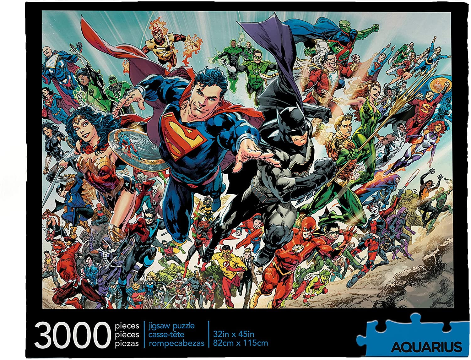 Aquarius DC Comics Cast 3000 Pieces Jigsaw Puzzle | Walmart Canada