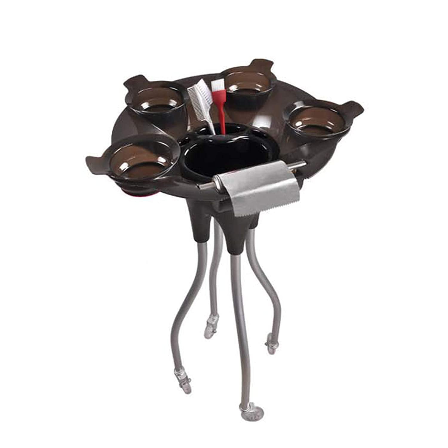 MONIPA Stainless Steel Trolley Wheel Stand Hair Salon Beauty Mobile ...