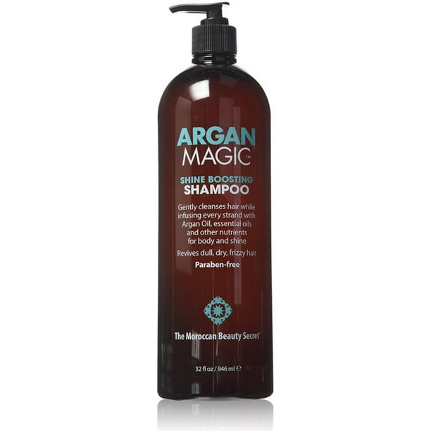 Argan Magic Shine Boosting Shampoo 32 oz - Walmart.com - Walmart.com