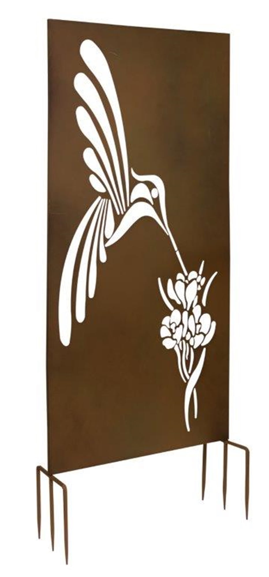 Hummingbird Privacy Screen 24.75"L x 66"H Metal - Walmart.com
