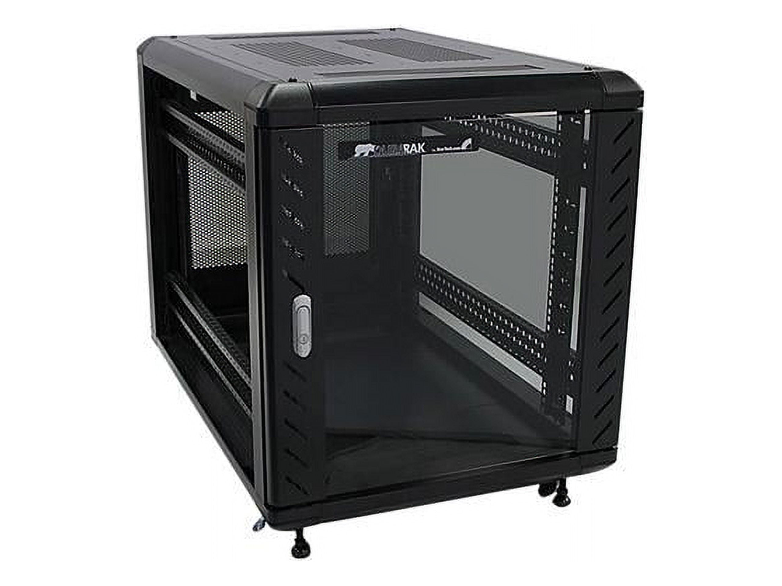 Startech 12u 36in Knock Down Server Rack Cabinet With Casters ...