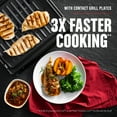 George Foreman, Smokeless Grill, GRD6090B, Digital Smart Select ...
