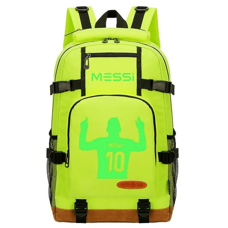 Leo Messi Luminous Youth Primary and Secondary School Bag Men and Women ...