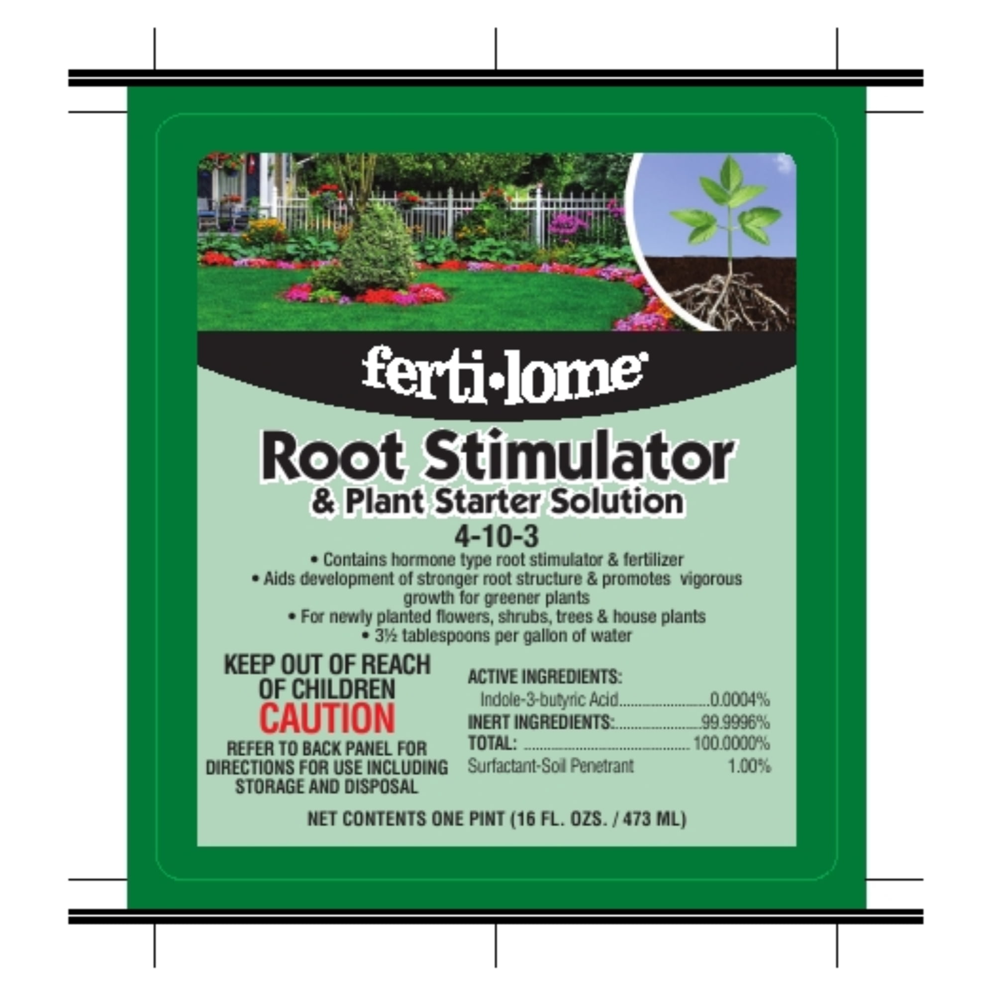 Buy VPG Fertilome (#10640) Root Stimulator & Plant Starter Solution 4 ...