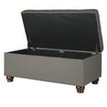 HomePop Large Tufted Storage Bench, Multiple Colors - Walmart.com