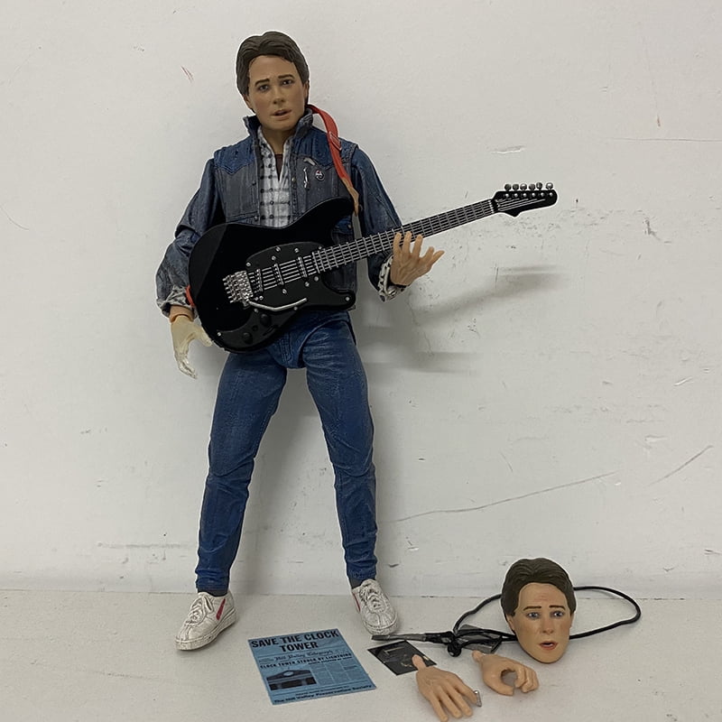 NECA-Figura de acción de Regreso al Futuro, Marty McFly, Biff Griff ...
