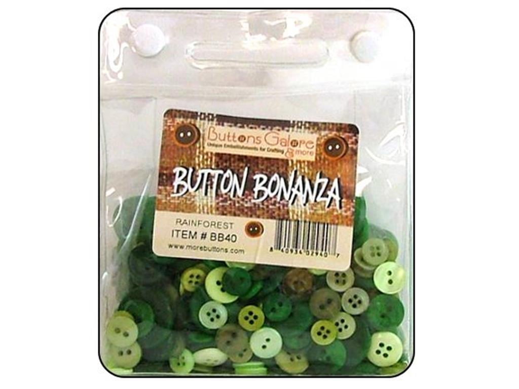 Buttons Galore Button Bonanza 8oz, Rainforest - Walmart.com