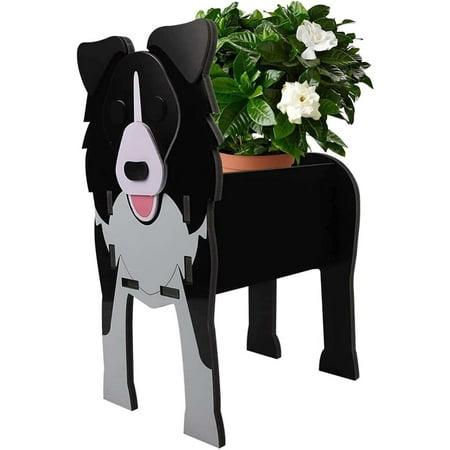 Stand Indoor Outdoor Dog Flower Pot Flower Pot Pot Dog Garden Dog ...