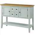 Console Table Buffet Sideboard Sofa Table with Four Storage Drawers Two ...