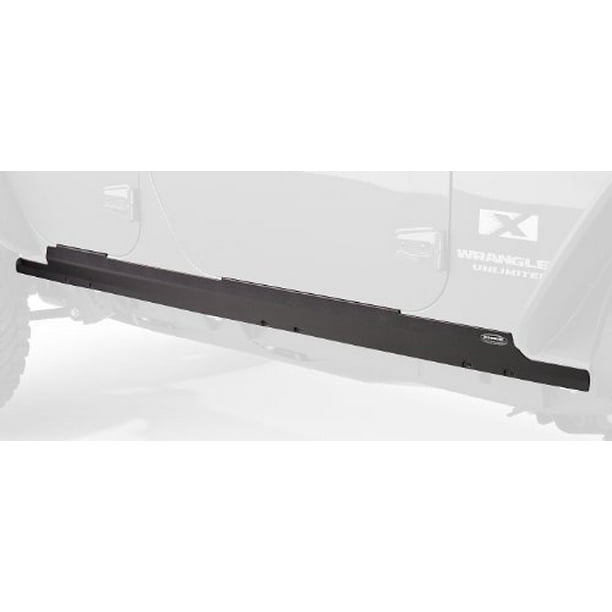 Bushwacker 07-18 Jeep Wrangler Unlimited Trail Armor Rocker Panel and ...