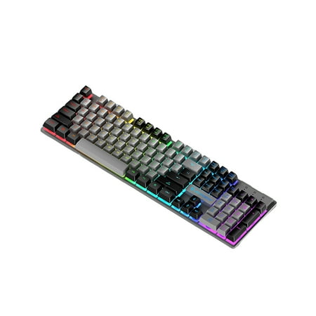 Ruiboury Colorful Matching USB Keyboard Gaming Rainbow Key Board ...