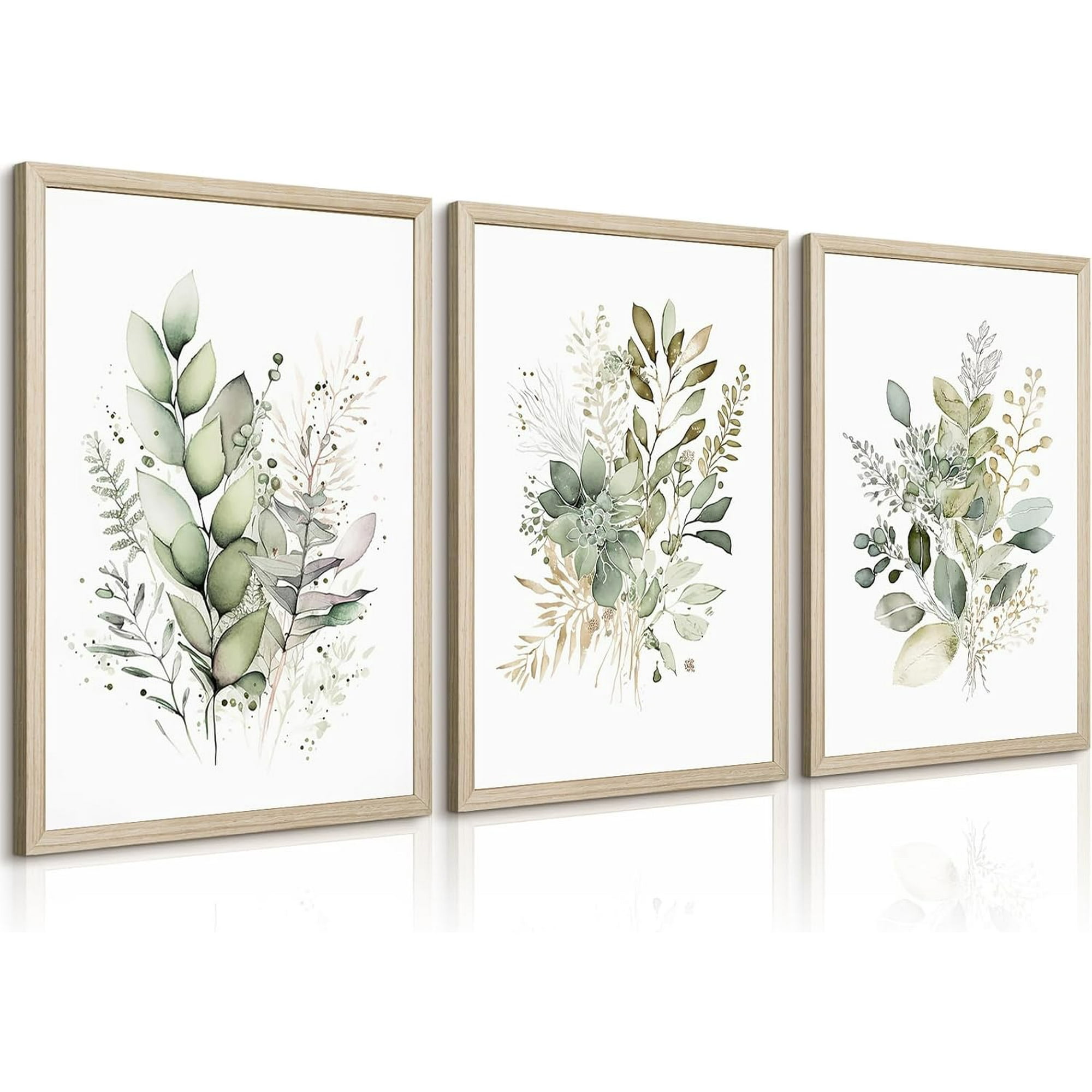 Click here for 51 Media Watercolor Botanical Wall Art Set Of 3 Bo... prices