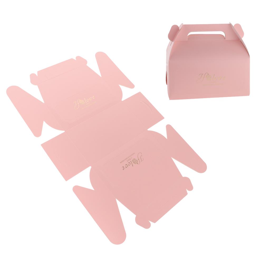 20 Unids / Lote Caja de Cartón Rectangular para Pastel de Suministro ...