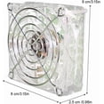 Pet Cage Fan, Quiet USB Small Animal Cooling Fan Hamster Accessories ...