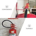 1 Set Iron Fire Extinguisher Wall Mounted Hook Fire Extinguisher Wall ...