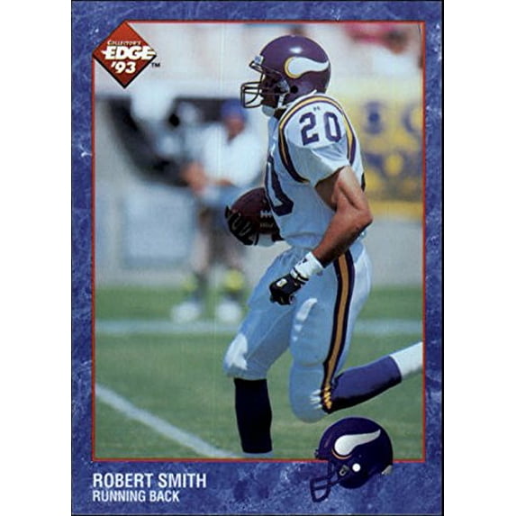 1993 Collector's Edge #304 Robert Smith RC NFL Football Trading Card ...