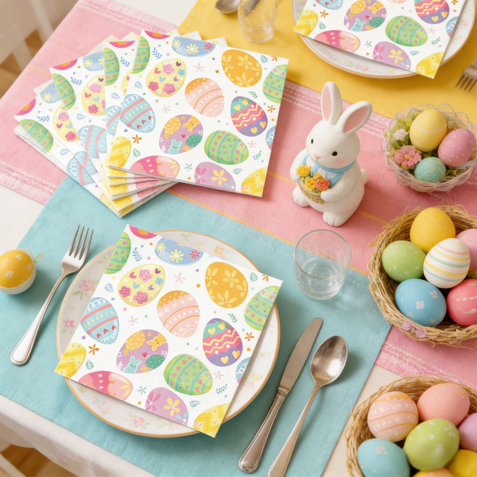 Click here for Tdxkok 20-Sheet Pack Of Easter Party Napkins Dispo... prices